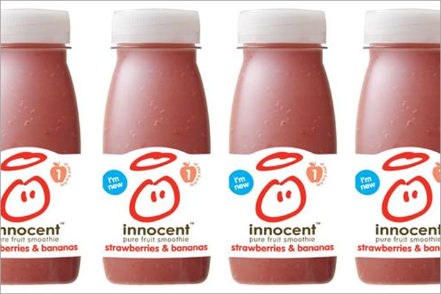 Innocent introduces smaller smoothie bottles
