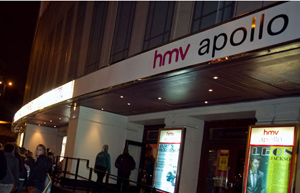 HMV sells off Hammersmith Apollo for £32m