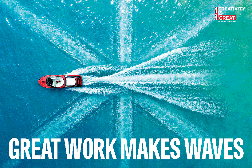 Great work makes waves - and Britain makes great work