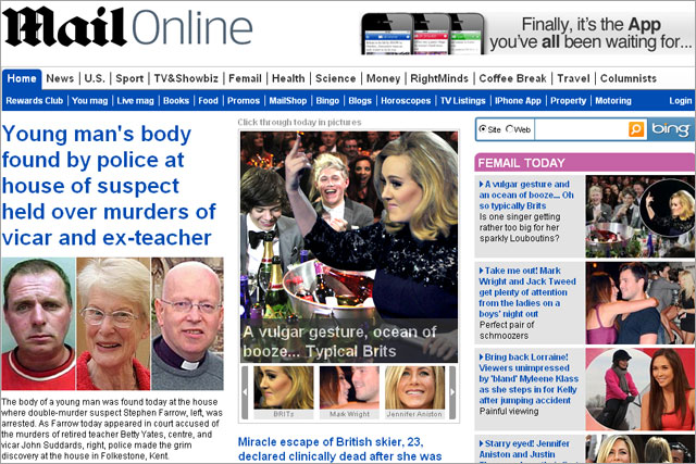 MailOnline nears 100m 'unique browsers'