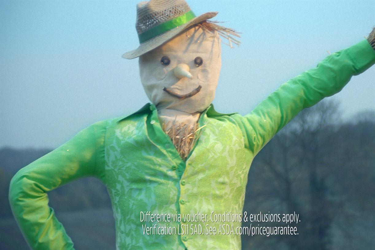 Worst ad this week is Asda's scarecrow by agency VCCP