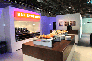 Rapier Group produces BAE Systems stand at DSEi
