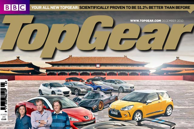 Top Gear unveils redesign in special awards issue