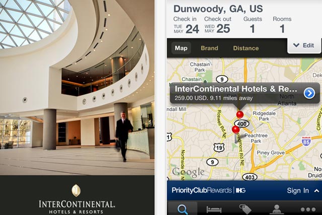InterContinental Hotels Group launches seven mobile apps