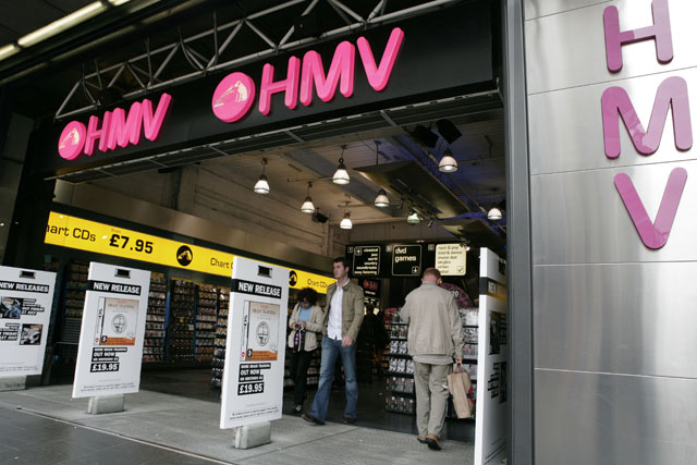 HMV confident in future despite Christmas slump | Campaign US
