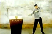 Guinness Dancing Man ad makes anniversary comeback