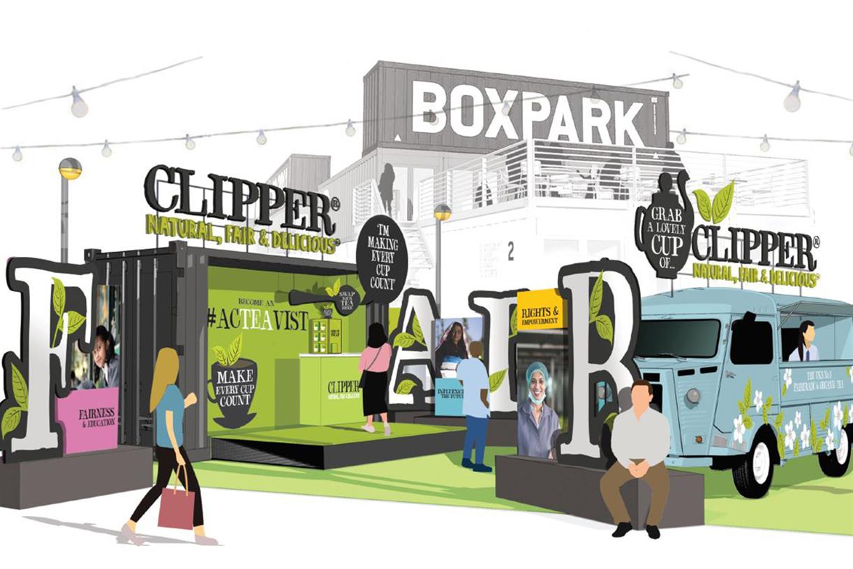 Clipper creates tea-swap pop-up