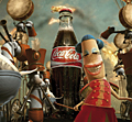 Coke shows happiness in a bottle for new campaign