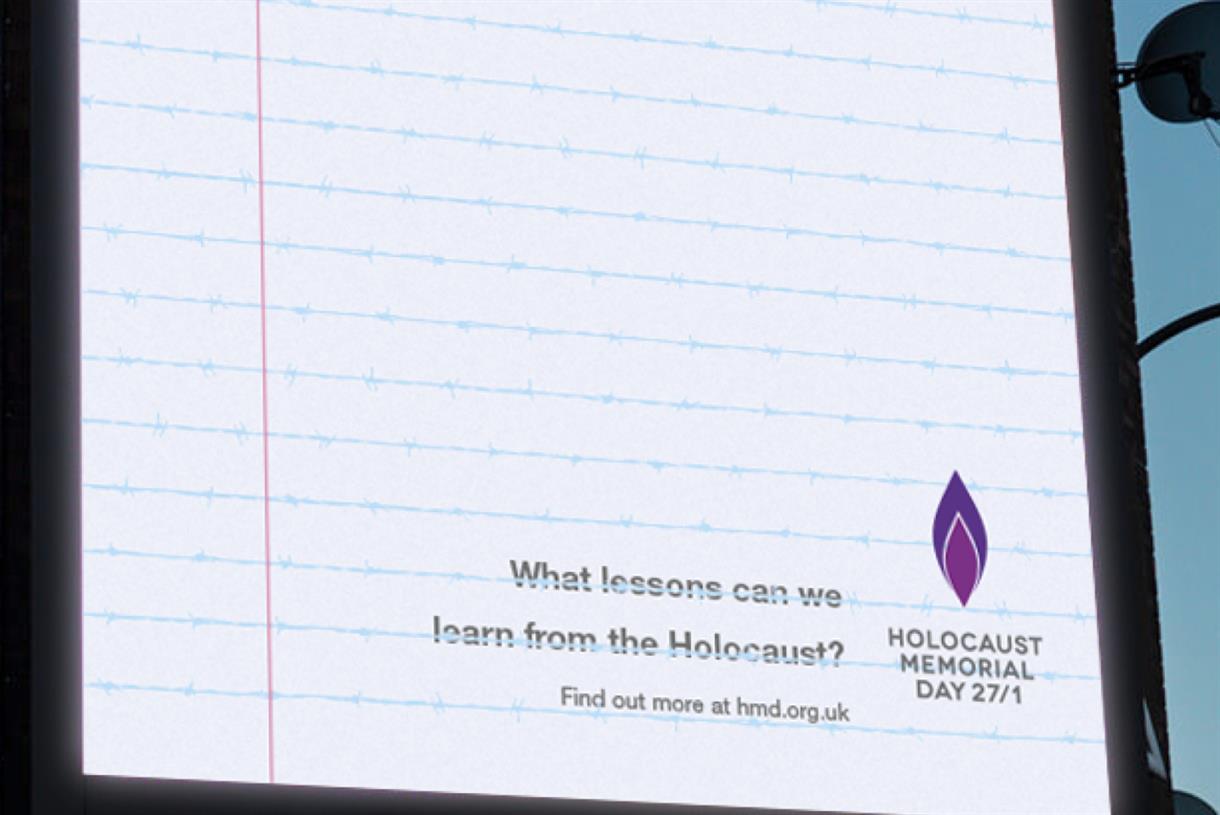 St Luke’s creates poignant ads for Holocaust Memorial Day Trust