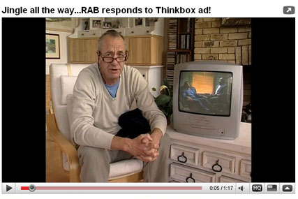 RAB produces new ad in response to Thinkbox | Campaign US