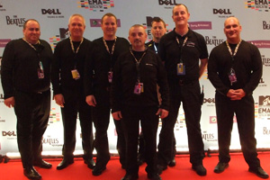 Showsec on hand at MTV Europe Music Awards