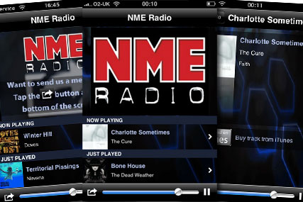 NME Radio launches iPhone app linked to iTunes