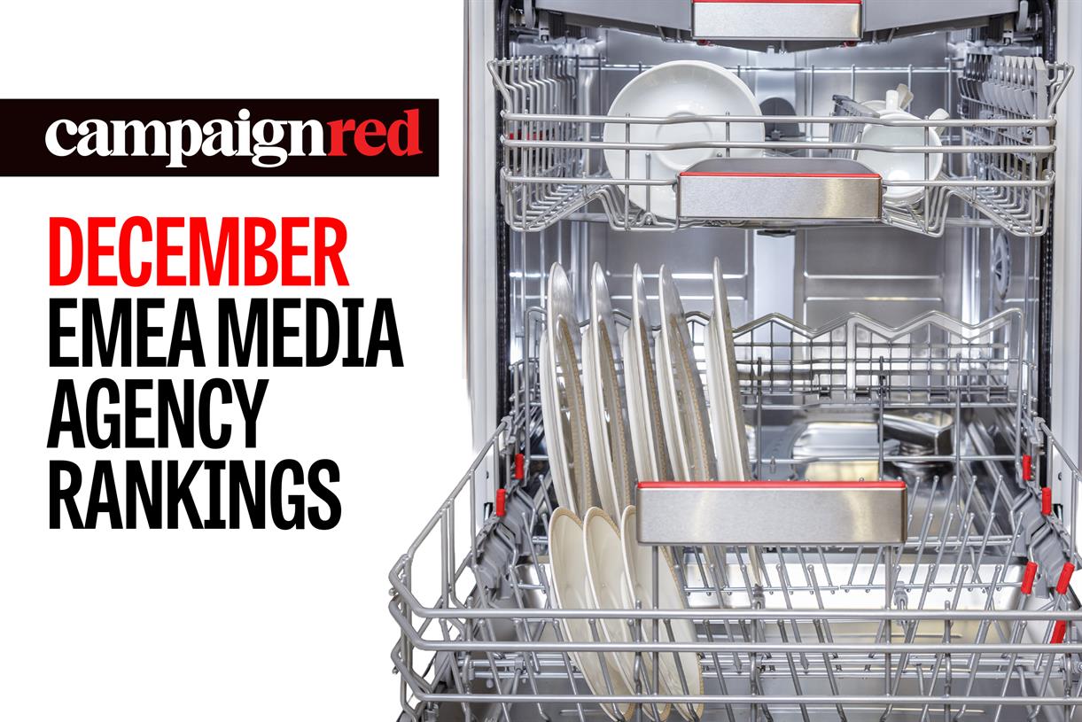 Starcom, Initiative and Zenith top December EMEA rankings