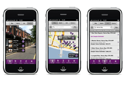 Zoopla augmented reality app details every UK home