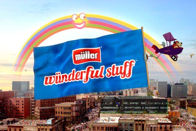 Muller kicks off £25m creative pitch