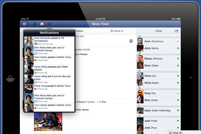 Facebook finally launches iPad app
