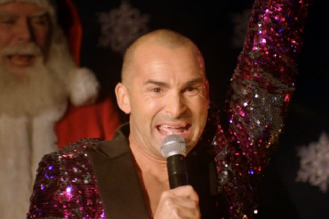 Louis Spence gags Gio in GoCompare's festive spot