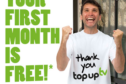 Top Up TV offers Sky Sports 1 and 2