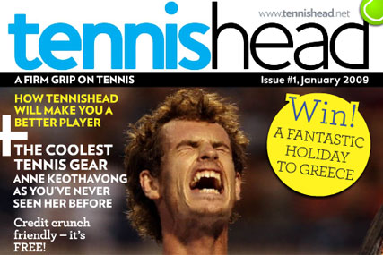Advantage Publishing launches tennishead