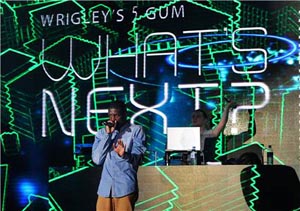 Photo gallery: Wrigley's 5 unveils new flavour with Labrinth gig