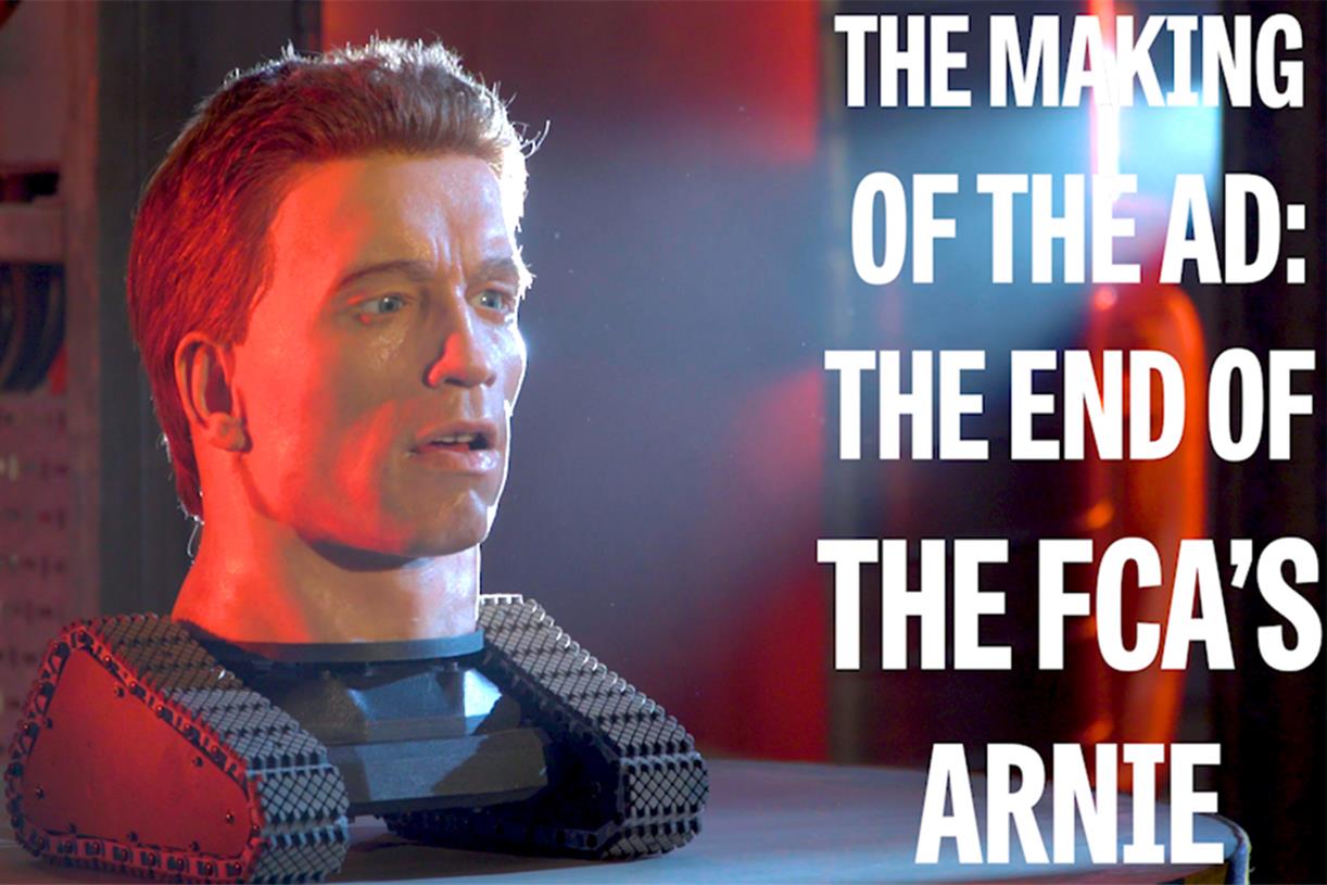 The making of the ad: The end of the FCA's Arnie head