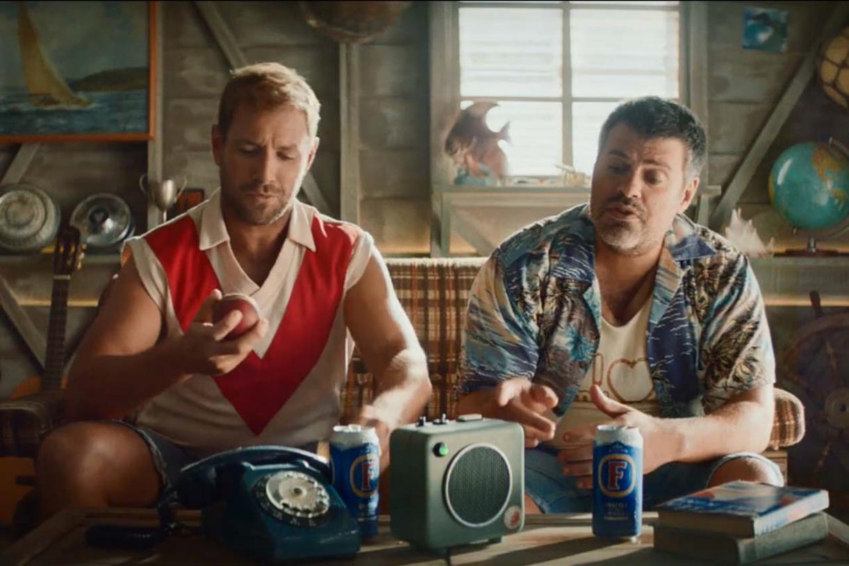 Foster's Aussie duo Brad and Dan return after four-year absence