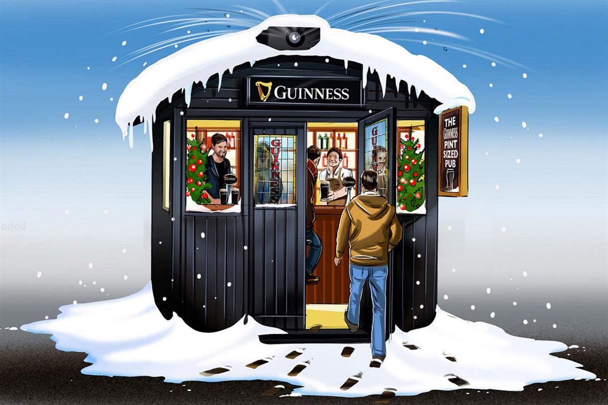 Guinness is opening pub that seats only five people