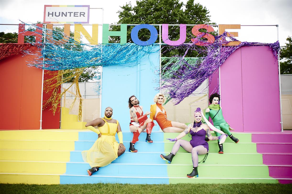 Hunter creates HunHouse at Mighty Hoopla