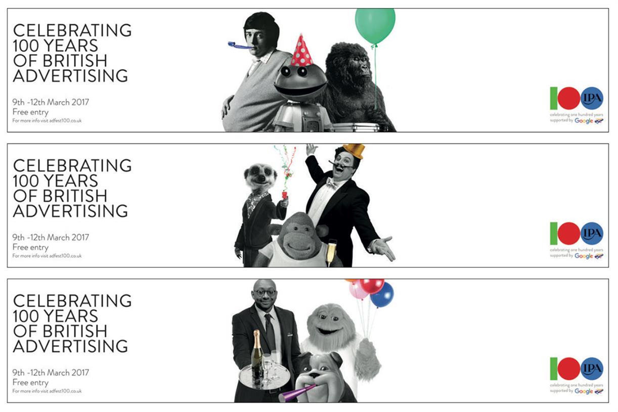 Ad icons to promote 100 years of British advertising