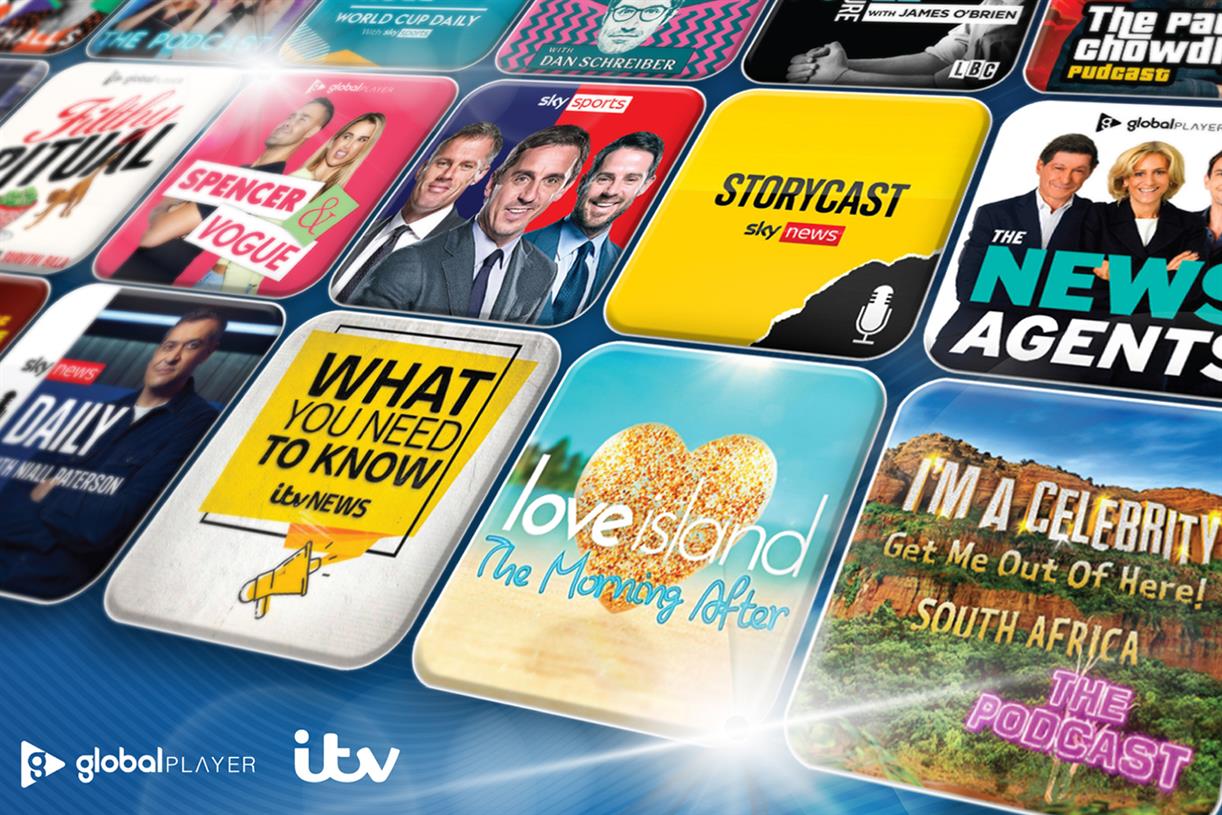 Global renews exclusive ad sales contract with ITV podcasts
