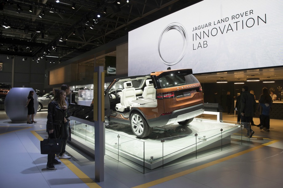 Behind the scenes: Jaguar Land Rover's Innovation Lab at Paris Motor Show