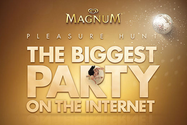 Magnum holds 'the biggest party on the internet' with snake-style game ...