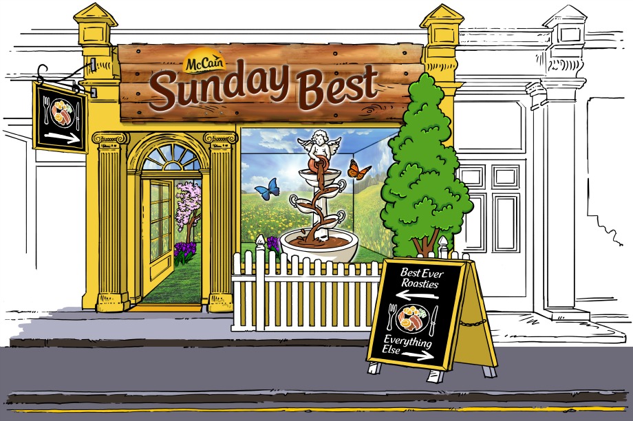 Eventographic: McCain's Sunday Best pop-up | Campaign US