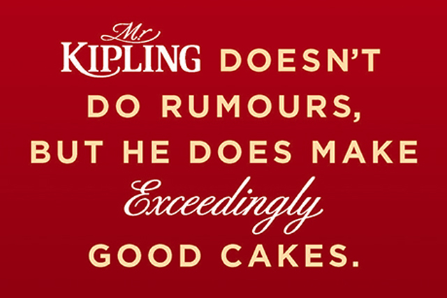Mr Kipling mocks 'exceedingly good' strapline axe rumours