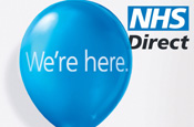 NHS Direct unveils blue balloon brand identity