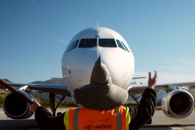 Air New Zealand calls ad review