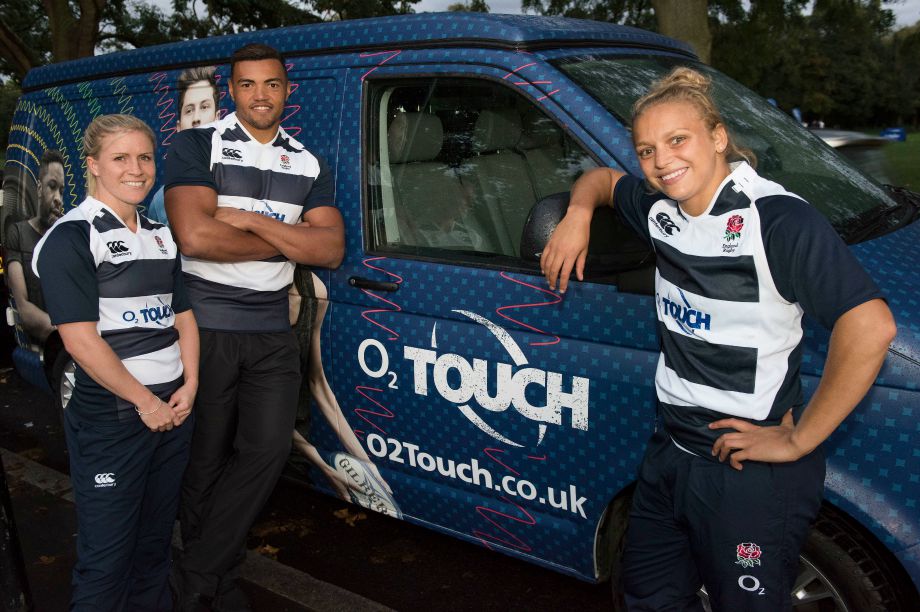 O2 launches Touch and Music programme with England Rugby