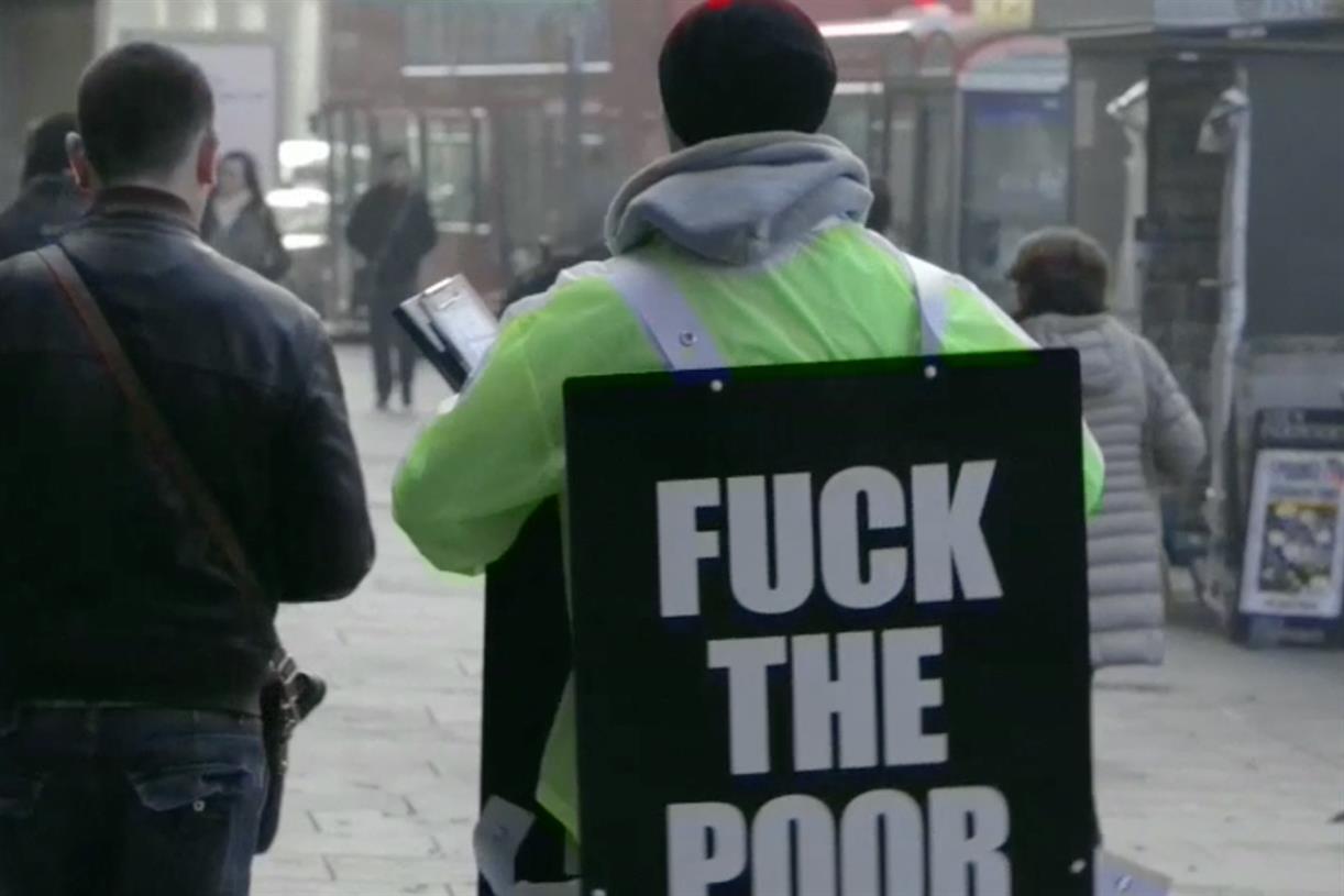 Best ad this week is "fuck the poor" ad from Pilion Trust