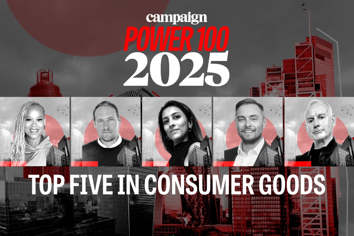 Power 100 2025: top five in consumer goods