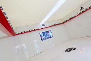 Prop Studios creates Adidas basketball pop-up shop