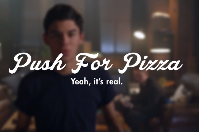 Push for Pizza app lets agoraphobic users push button 'and pizza comes'