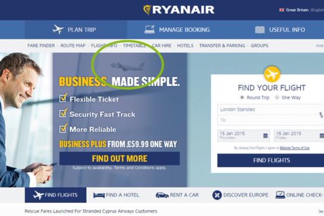 Ryanair in Twitter spat after Aer Lingus photobombs ad | Campaign US