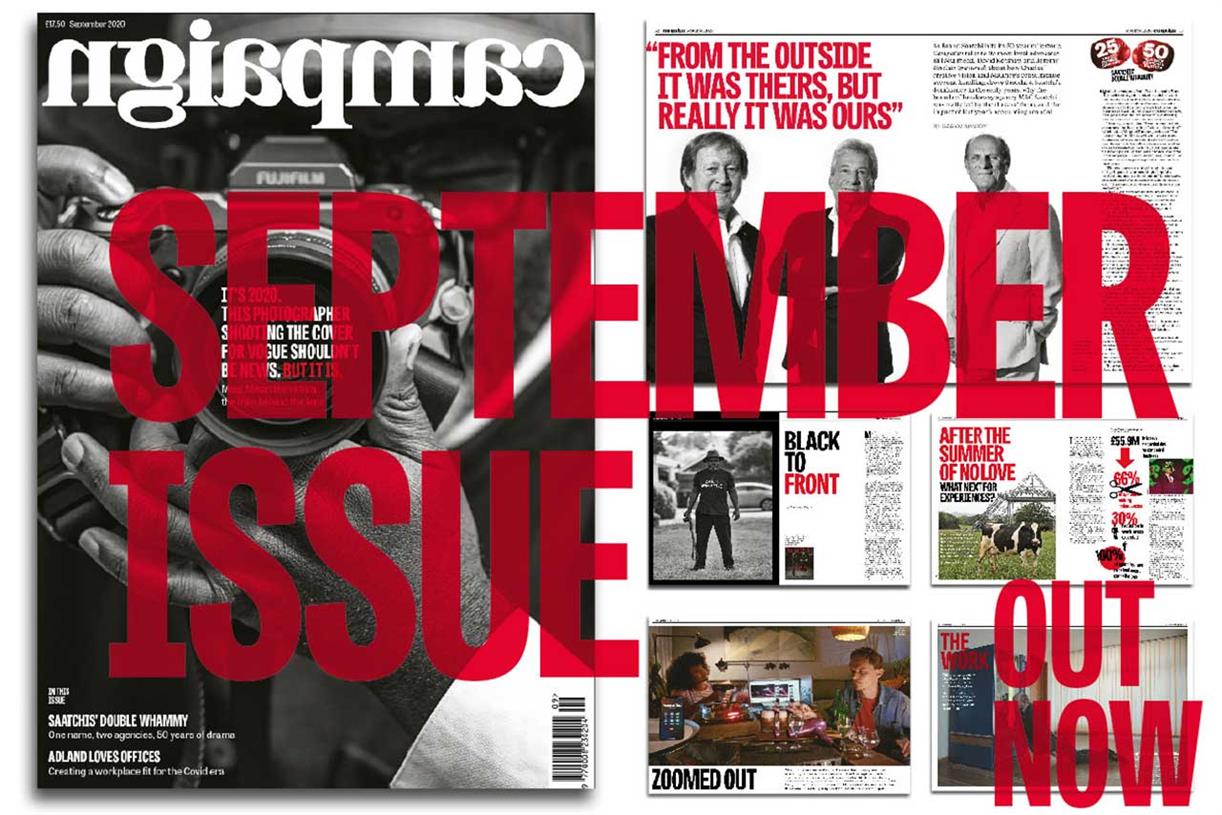Campaign's September issue is out now