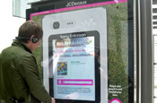 Sony Ericsson unveils touch screen outdoor campaign