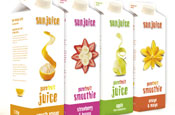 Live & Breathe creates Sunjuice smoothie packaging