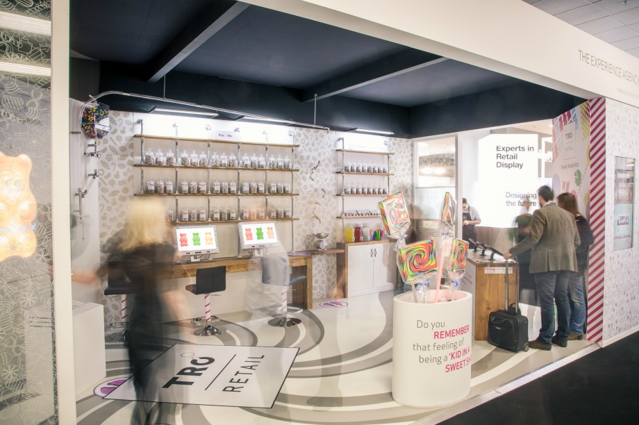 TRO's interactive sweet shop at the Retail Design Expo In pictures