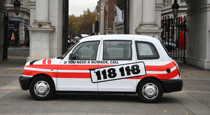 Taxis for latest 118 118 campaign