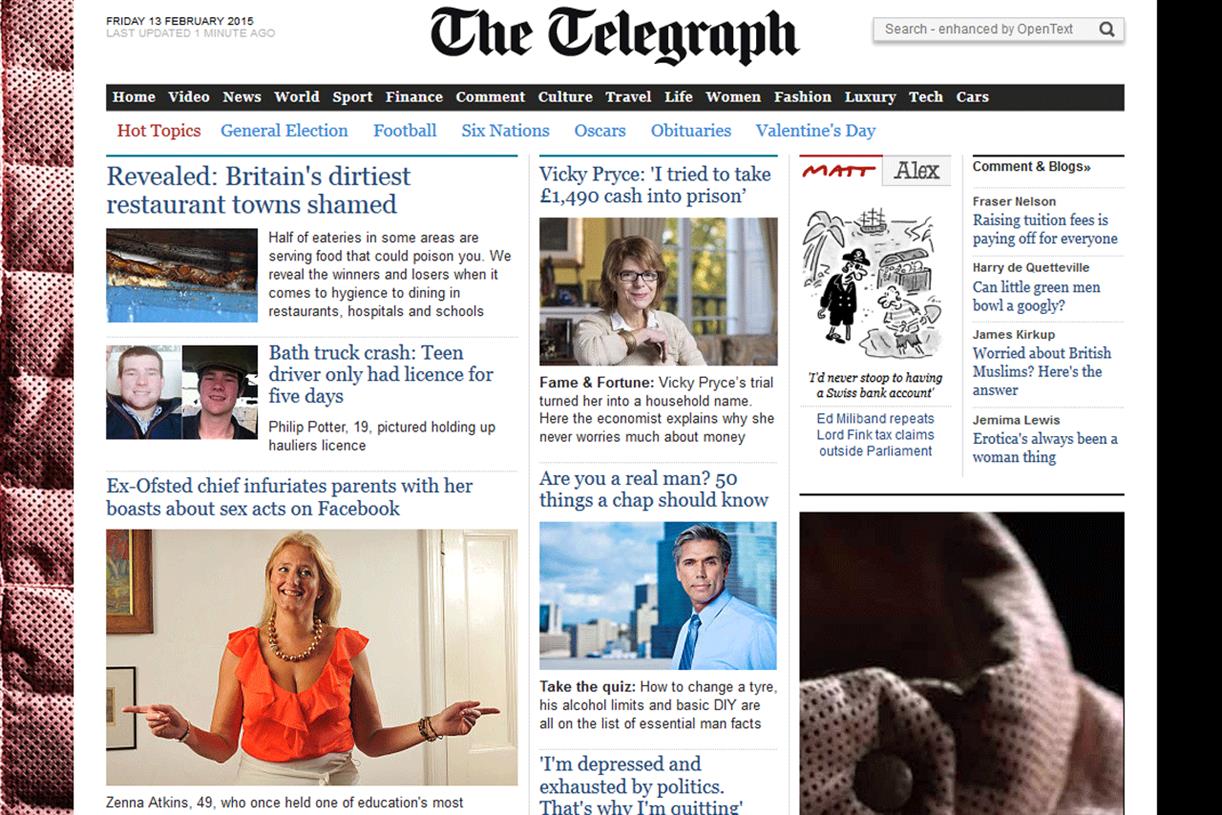 Telegraph launches Spark branded content and data division