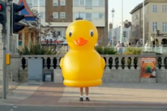 Watch UKTV's silly idents for comedy channel Gold
