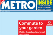 Metro lands four weeks of Vodafone activity